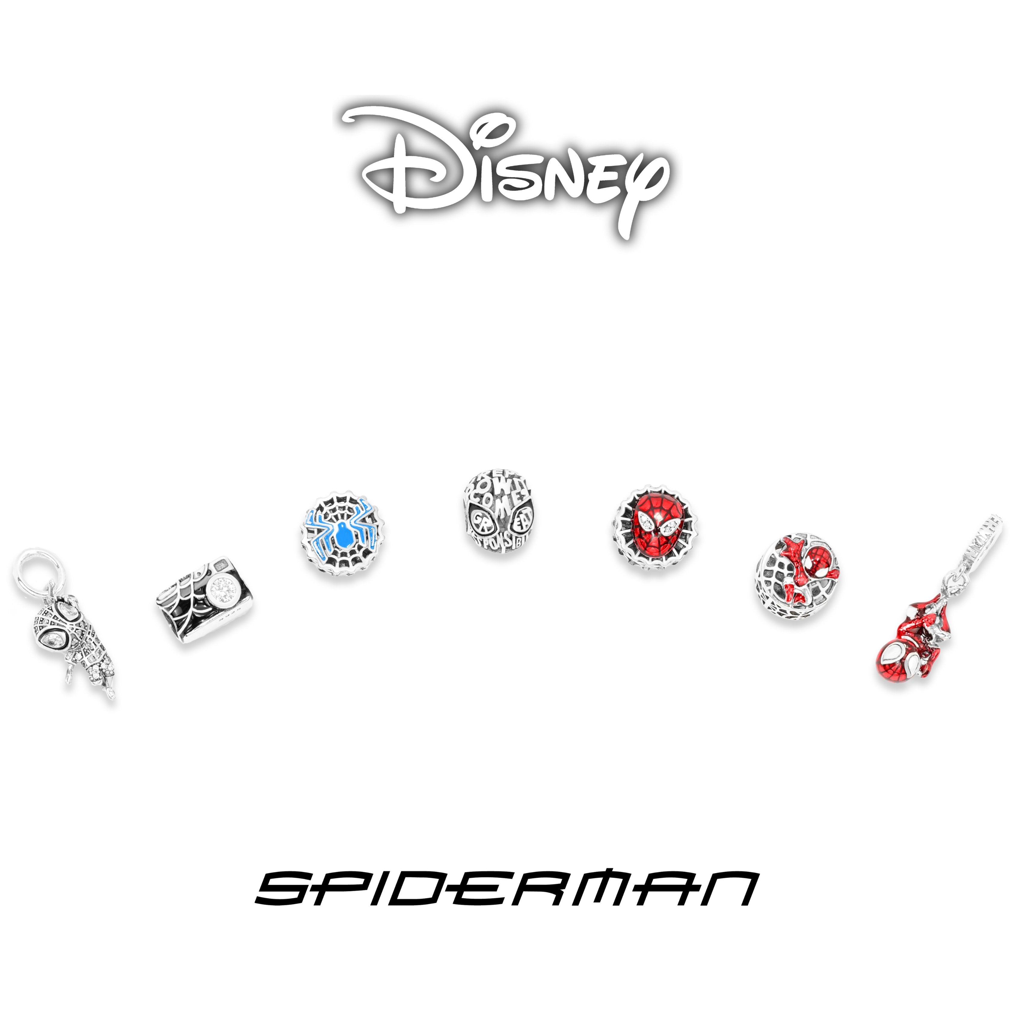 Spider Man Charms | Sterling Silver & Gold Plated Marvel – Pretty ...