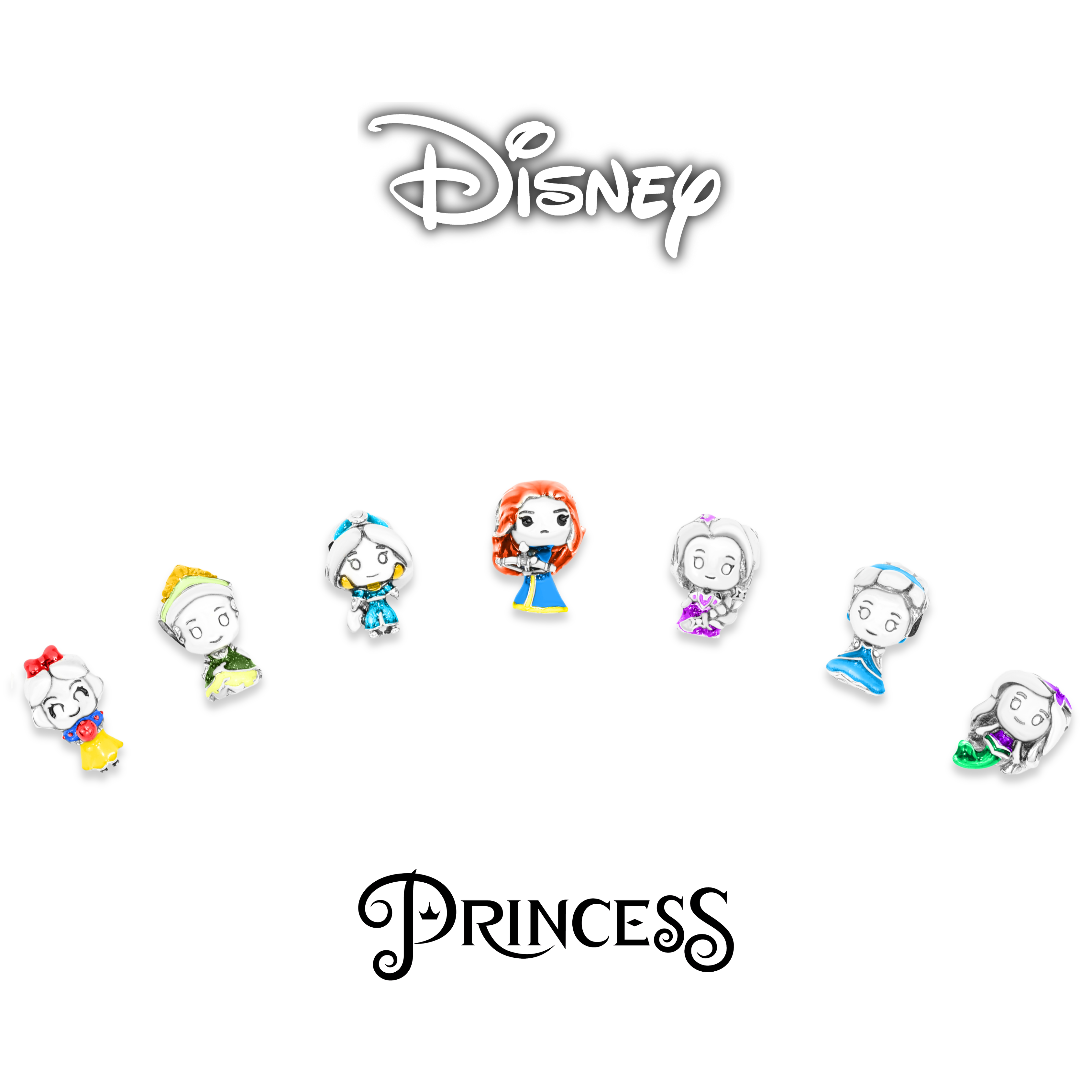 Disney Charms Princesses | Sterling Silver & Gold Plated – Pretty ...